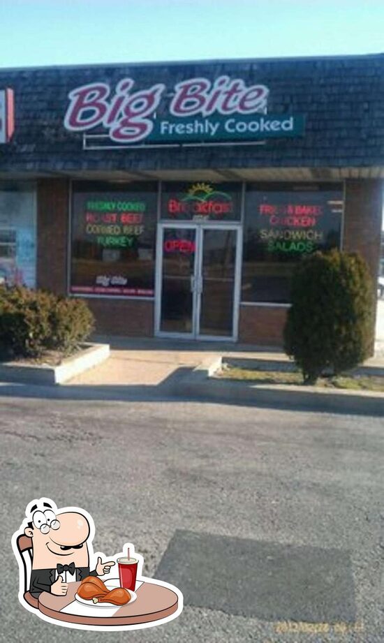 Menu at Big Bite restaurant, Dundalk, Dundalk Ave