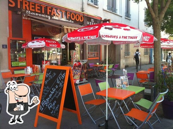Menu au Street Fast Food, Lyon
