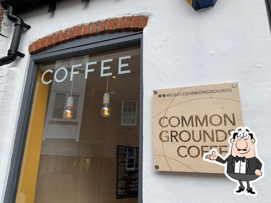 Menu at Common Grounds cafe, Chichester