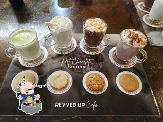 Menu at Revved Up Cafe, Cape Town
