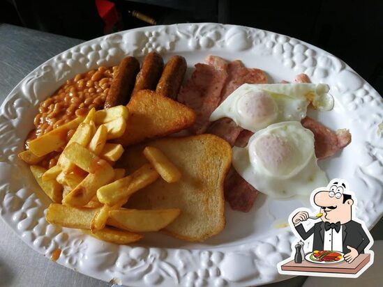 Menu at DD's Cafe, Coulsdon