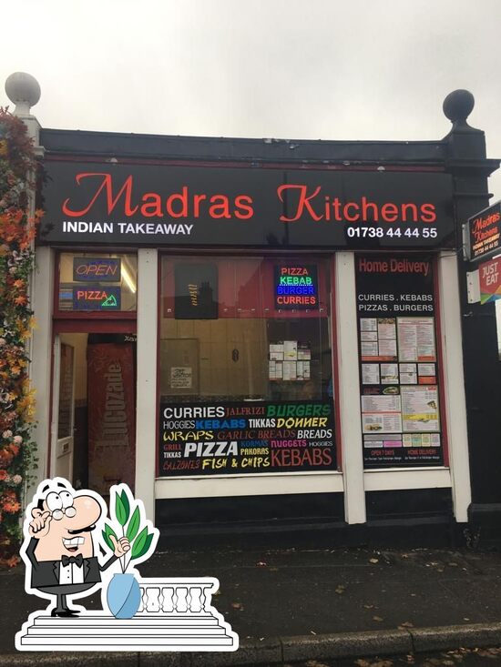 Menu at Madras Kitchens, Perth