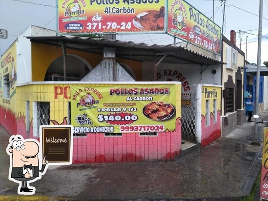 Menu at Pollo express la parrilla, Merida