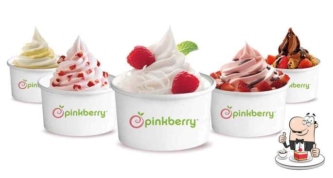 Menu at Pinkberry desserts, Dubai, Baniyas Rd