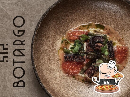 Menu at Botargo, Thessaloniki