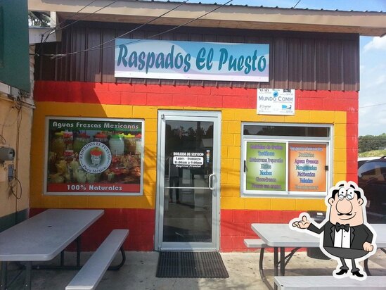 Menu at Raspados El Puesto, Gainesville