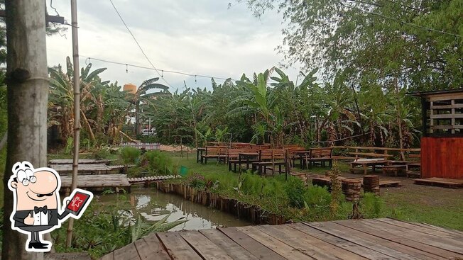 Menu at Sungai Hening cafe, Butungan