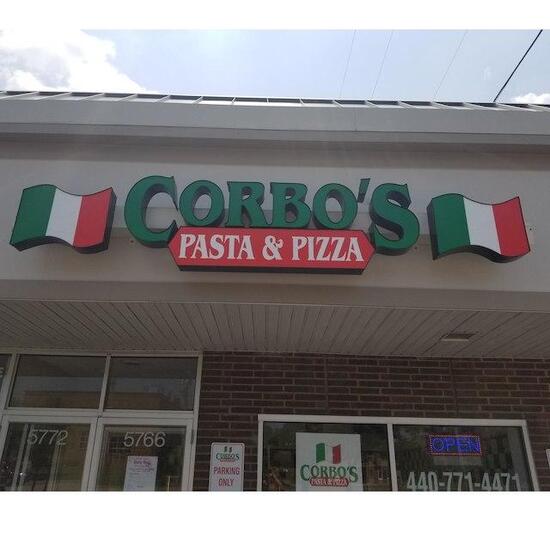 Menu at Corbo Pasta And Pizza House pizzeria, Mayfield Heights