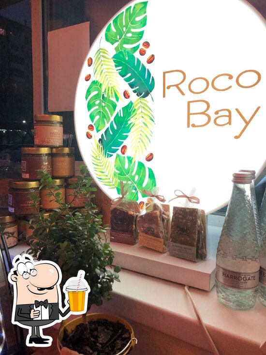 Menu at Roco Bay Cafe, Moscow