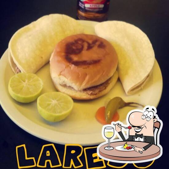 Menu at Tacos Los Gueros restaurant, Laredo