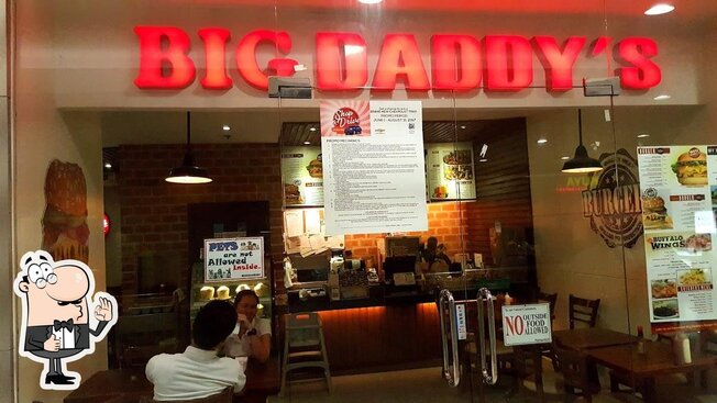 Menu at Big Daddy's SM City Manila restaurant, Manila