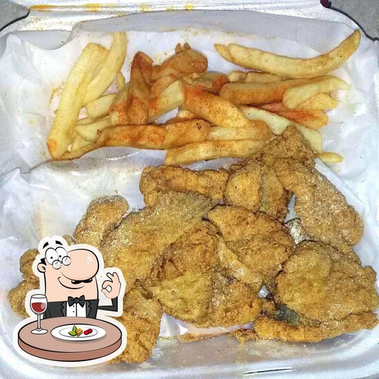 Menu at Captain JJ Fish & Chicken restaurant, Southaven