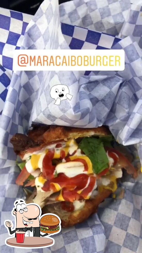 Menu at Maracaibo Burger restaurant, Orlando, Narcoossee Rd