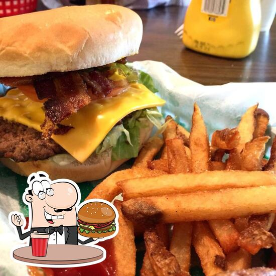 Menu at Shuttle Burgers restaurant, Houston