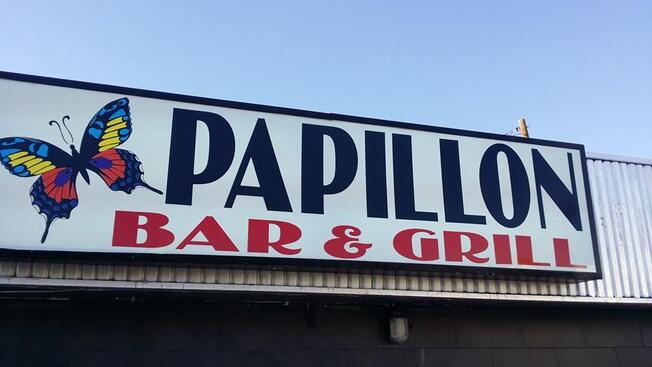 Menu at Papillon bar and grill, El Paso