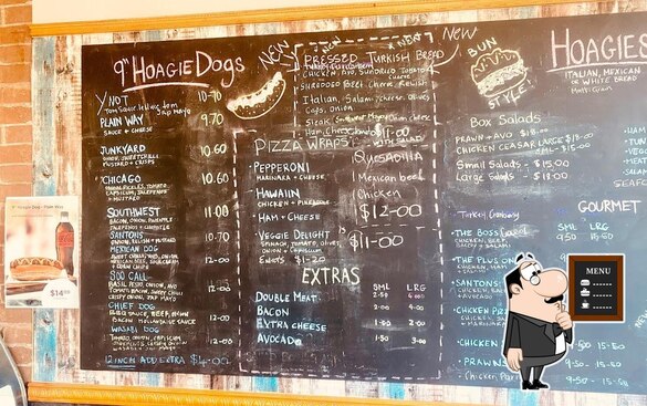 Santons Gourmet Hoag..., Charters Towers City - Restaurant menu, prices ...