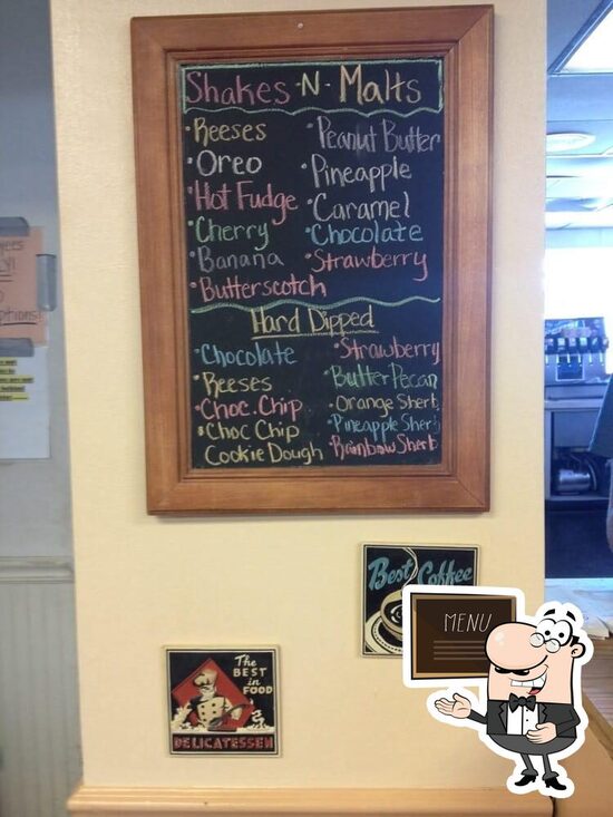 Menu at Sebree Dairy Bar, Sebree