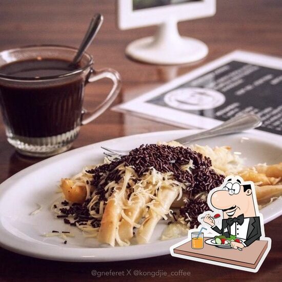 Menu at Kong Djie Coffee cafe, Jakarta, Jl. Pluit Karang Jelita I No.11