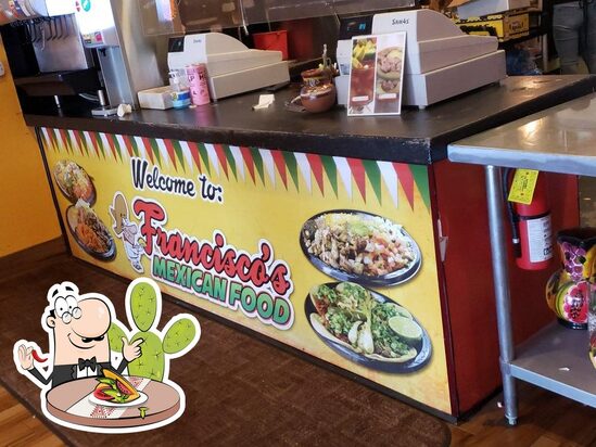 Menu at Francisco's Mexican Food restaurant, Maricopa