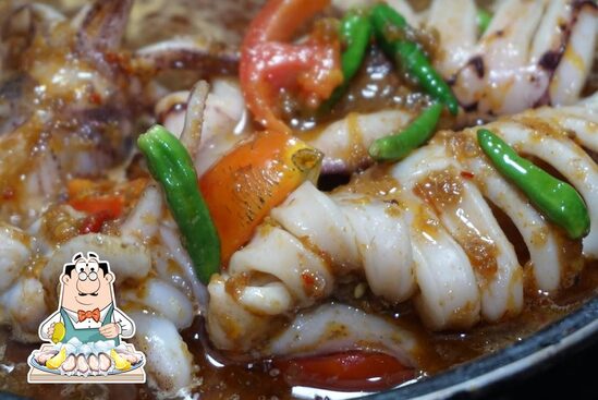 Menu at Oseng Mercon Raja Laut restaurant, Purwokerto