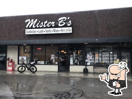 Menu at Mister B's restaurant, New Castle, Mercer Rd