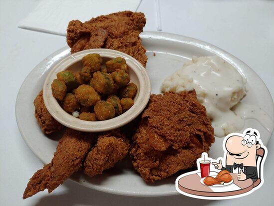 Menu at Old South steakhouse, Russellville