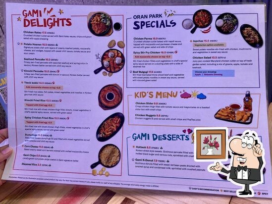 Gami Chicken & Beer in Oran Park - Restaurant menu and reviews