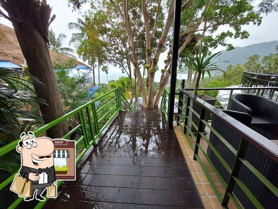 Carta de Blue Terrace Cafe and Bar, Khanom
