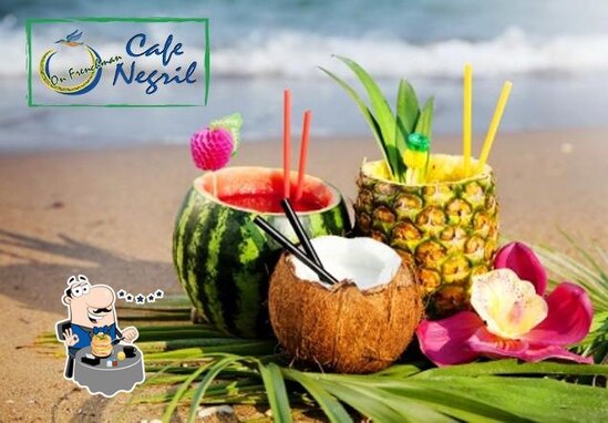 Menu at Cafe Negril, New Orleans, 606 Frenchmen St