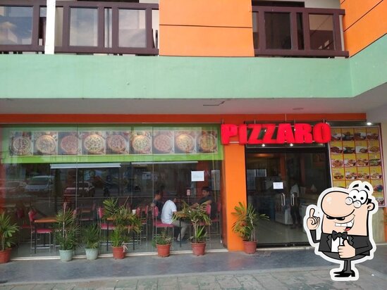 Menu at Pizzaro restaurant, Cadiz City