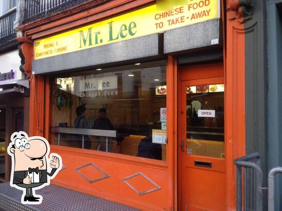 Menu at Mr Lee fast food, London, 238 Belsize Rd