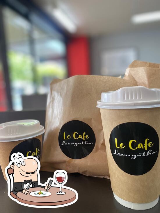 Carta de Le Cafe Leongatha, Leongatha