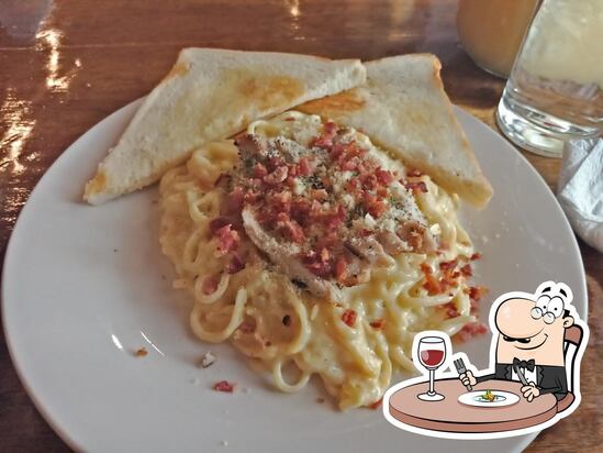 Menu at Cafe Racer Diner, Dumaguete