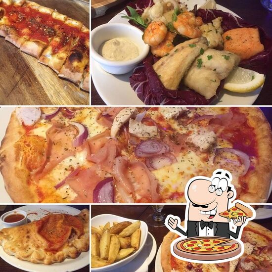 Menu at Giorgio's Italian restaurant, Chesterfield