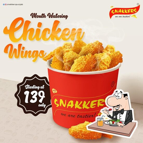 Menu at Snakkers, Makhu