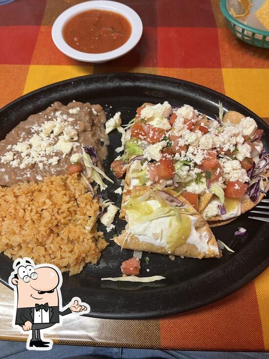 Menu at Chavela's restaurant, Elgin
