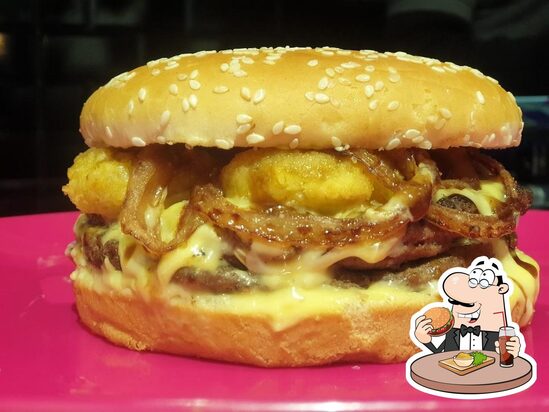 Menu at Maestro Burger restaurant, Alexandria