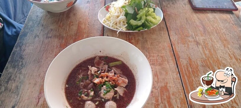 Menu at Boat Noodles Malee restaurant, Samnak Kham