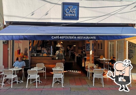 Menu at CAFÉ DE FRANCE, Santo Domingo