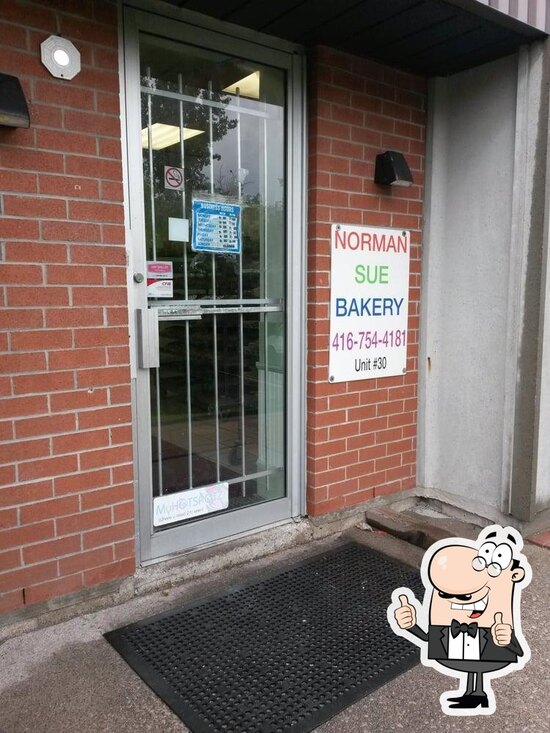 Menu at Norman Sue Bakery, Toronto