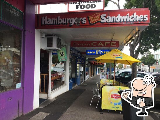 Menu at Sam's Cafe Geelong, Geelong