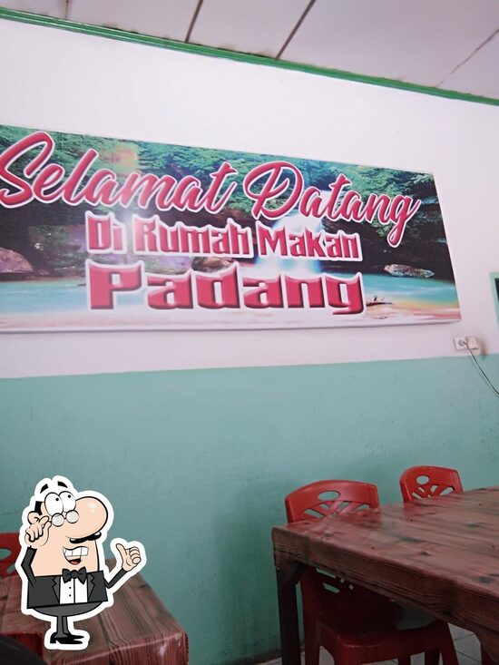 Menu at RM.PADANG restaurant, Balai Makam