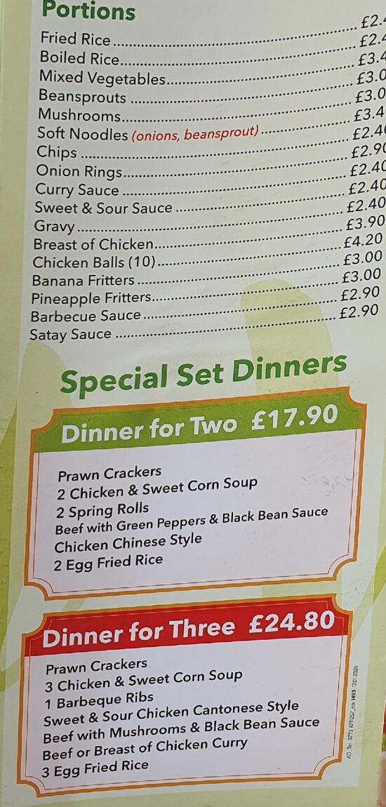 Menu at Eat Well fast food, Larne