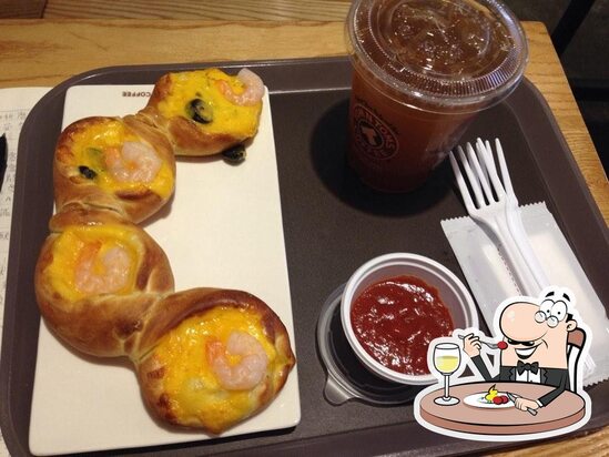 Carta del café Tom N Toms Coffee, Seul, 104-117 Anam-dong 5(o)-ga