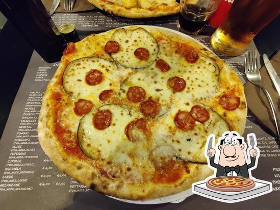 Carta de pizzería Focus Pizza, Cabras