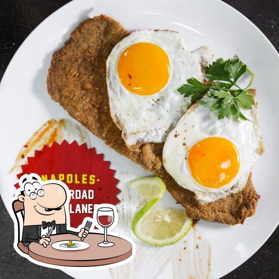 Menu at Napoles restaurant, Resistencia