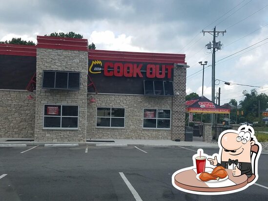 Menu at Cook Out restaurant, Greensboro, 3309 Battleground Ave