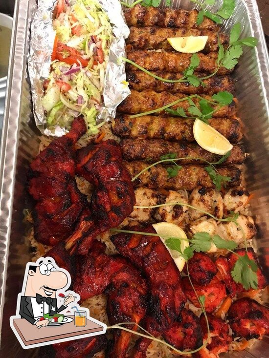 Menu at Zafran Kabab Palace restaurant, Charlotte, 230 E W.T. Harris Blvd