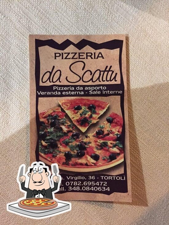 Menu at Pizzeria da Scattu, Tortolì