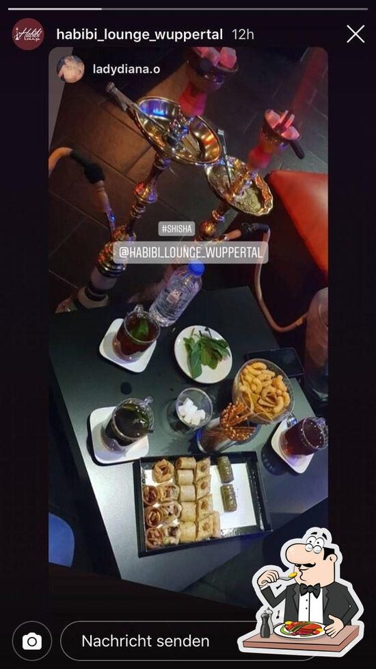 Menu at Habibi Lounge pub & bar, Wuppertal
